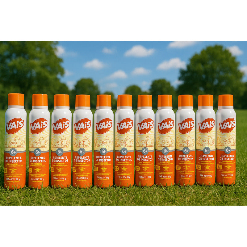 Repelente Para Mosquitos Vais En Aerosol 140ml Pack X 12 – CPT Tecno